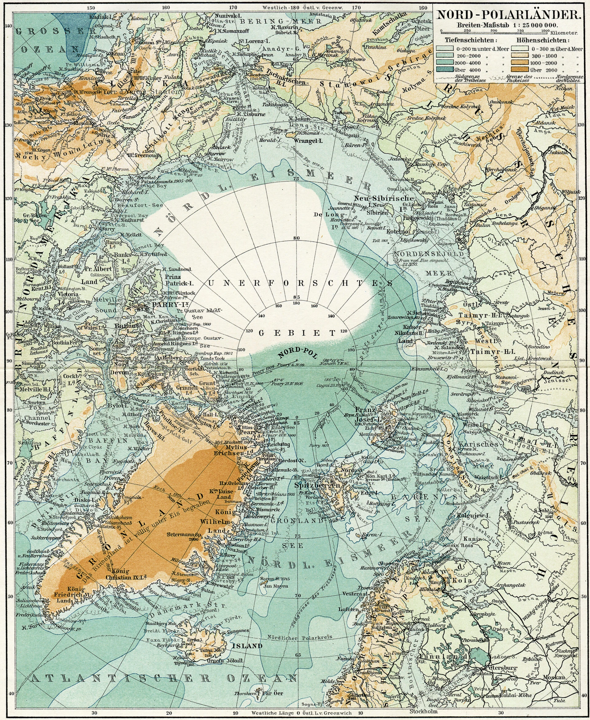 North Pole Map